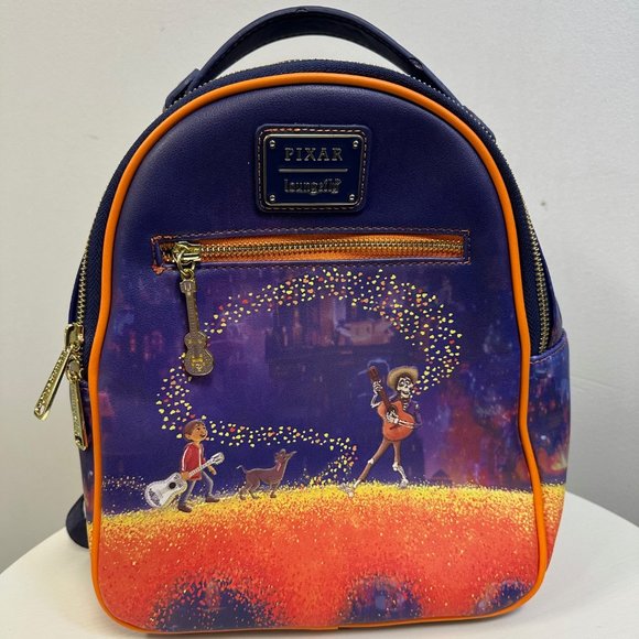Loungefly | Bags | Loungefly Pixar Coco Mini Backpack Preowned | Poshmark
